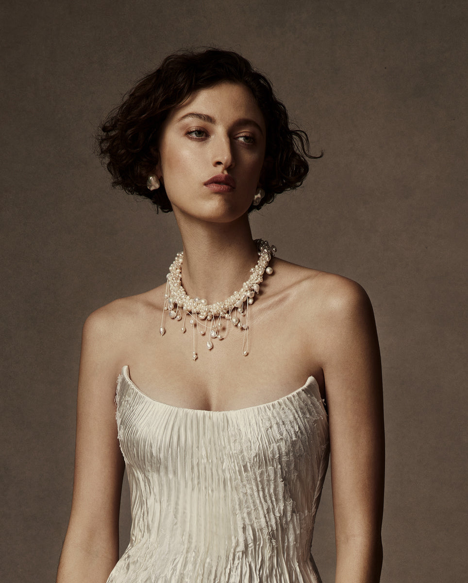 Baroque Pearl Tangled Necklace – Danielle Frankel